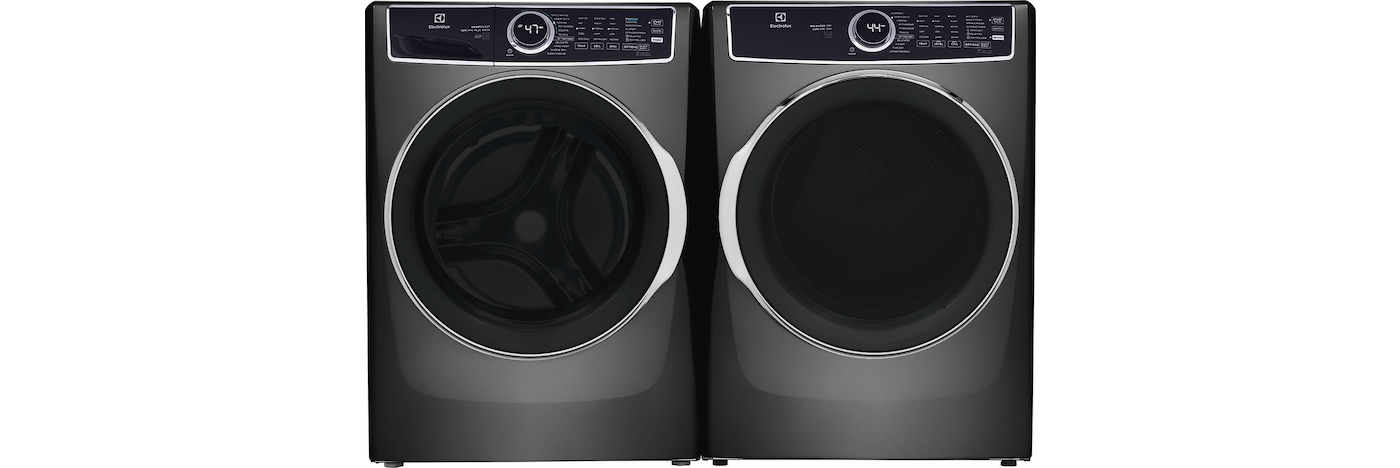 Electrolux 5.2 cu. ft. Front Load Washing Machine & 8.0 cu. ft ...