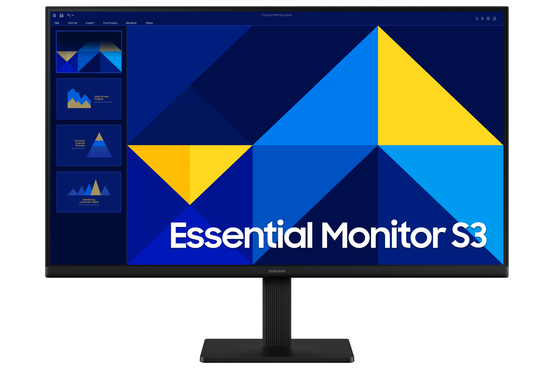 Samsung Essential S3 27″ 1080p FHD 100Hz Monitor – LS27D300GANXZA | MTC ...